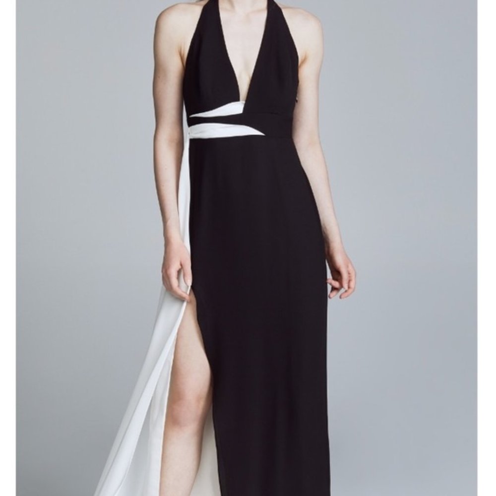 Halston Heritage Black & White Gown - Gem